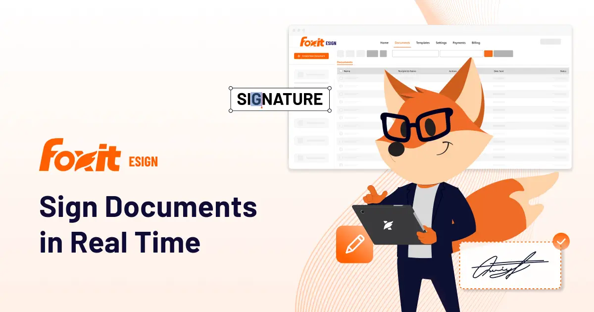 Sign Your PDFs for Free Online: Foxit PDF Signing Software | Foxit